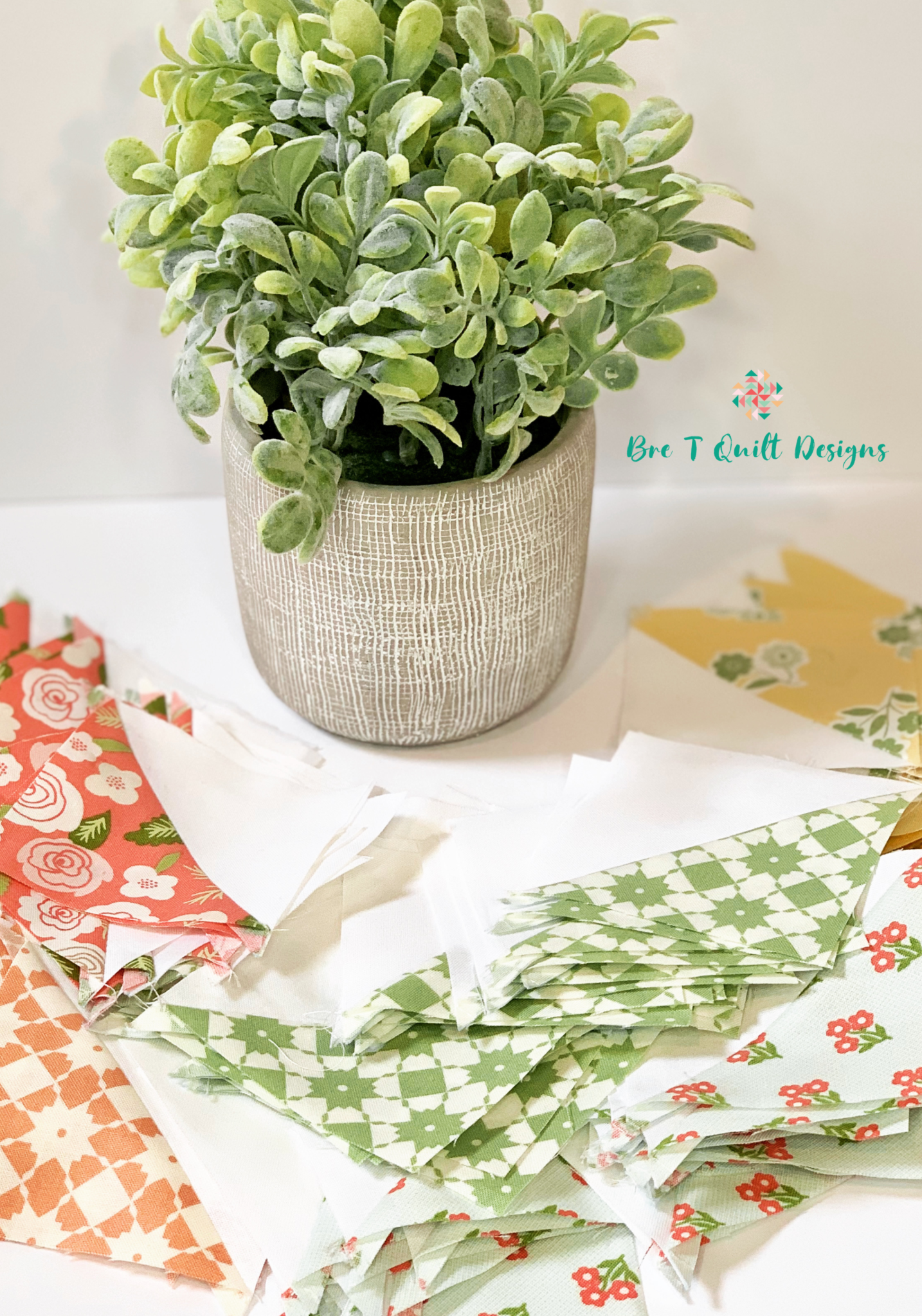 Magic 8 Half Square Triangle Chart - Bre T Quilt Designs