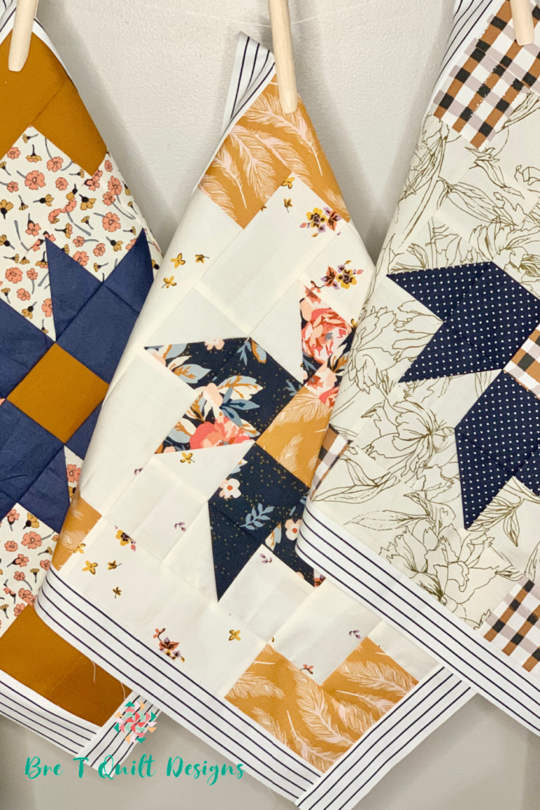 Floral Hall Flower Quilt Pattern - Bre T Quilt Designs