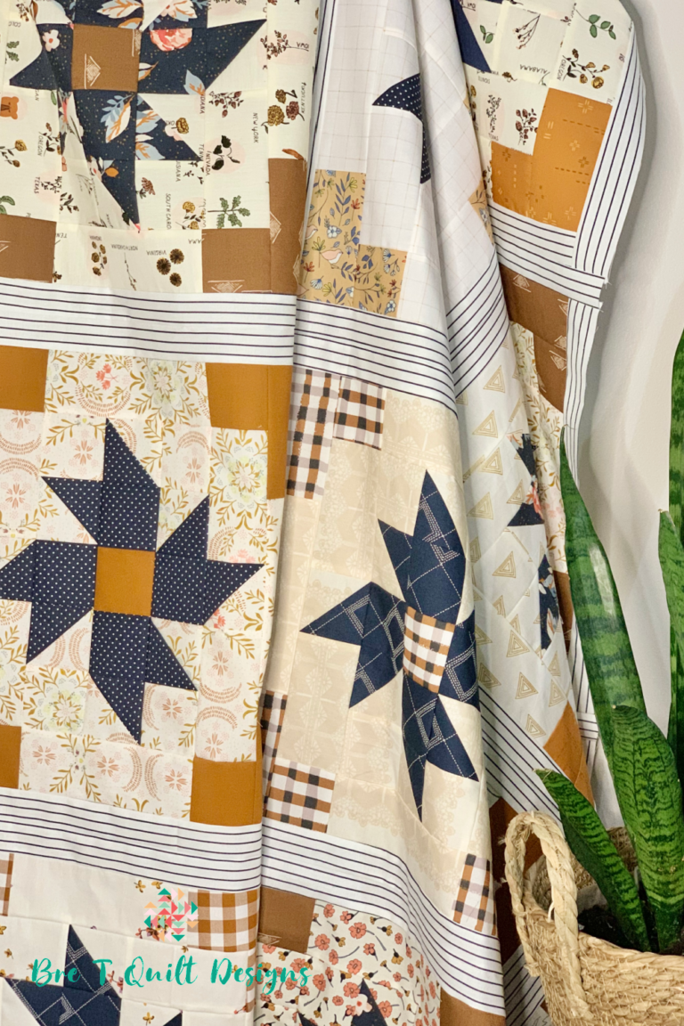 Floral Hall Flower Quilt Pattern - Bre T Quilt Designs