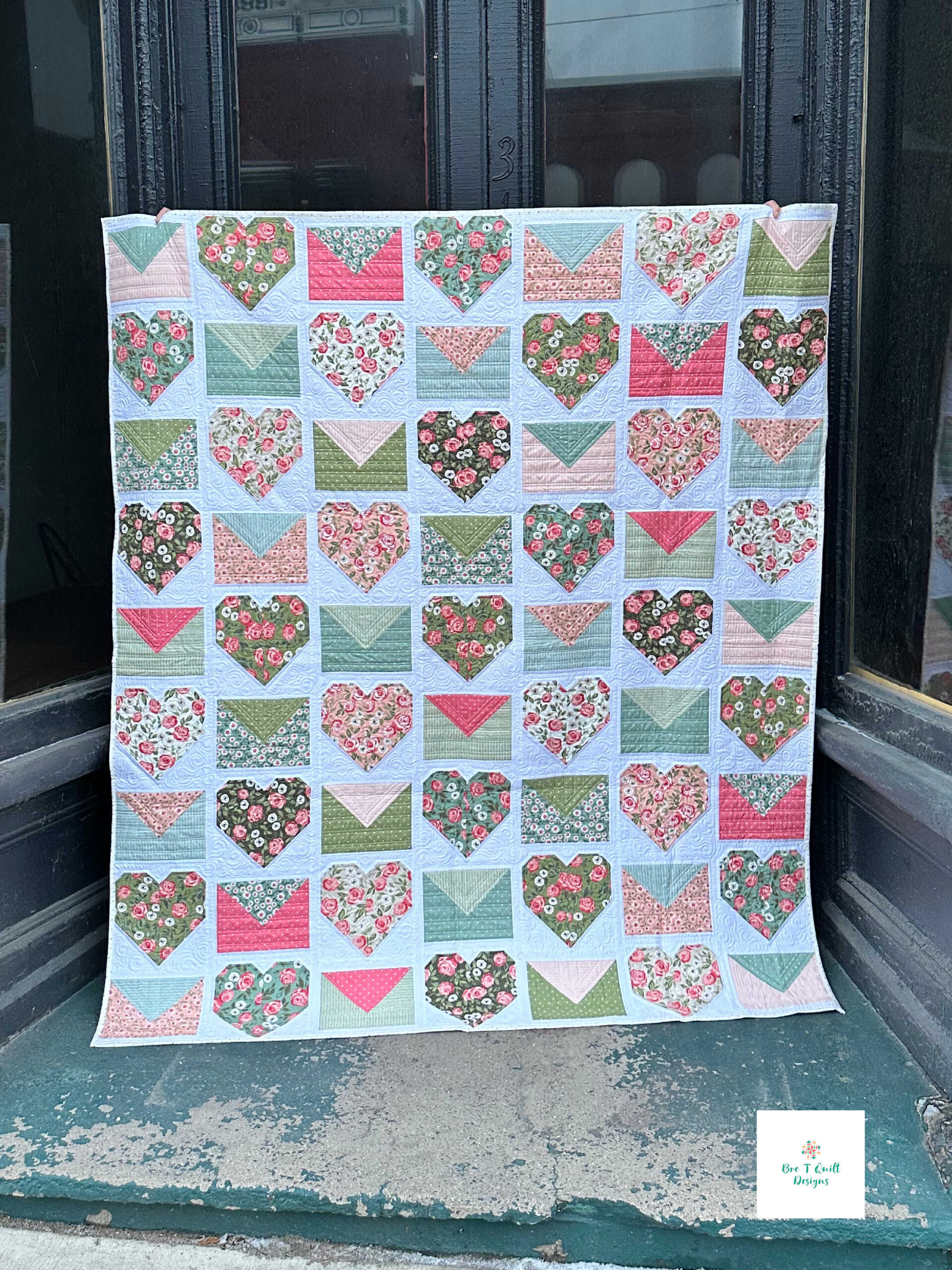 Valentine Quilt Pattern: Introducing the Love Letters Quilt - Bre T ...